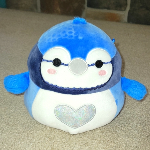 Kellytoy | Toys | Squishmallow Official Kellytoy Babs The Blue Jay Bird ...